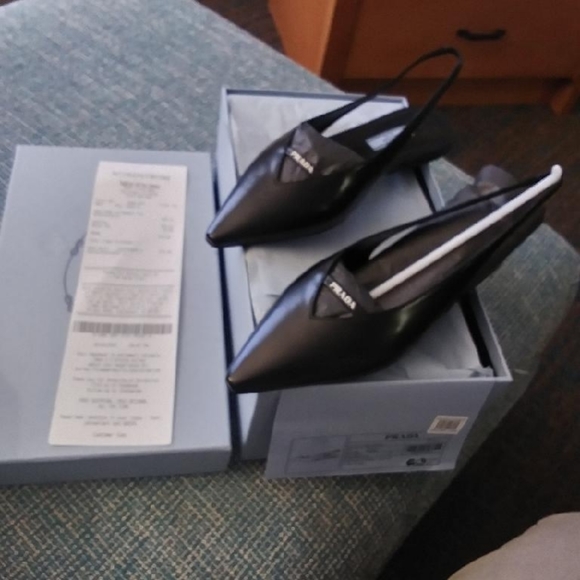 Prada | Shoes | Prada Flats Legit With Nordstroms Receipt | Poshmark